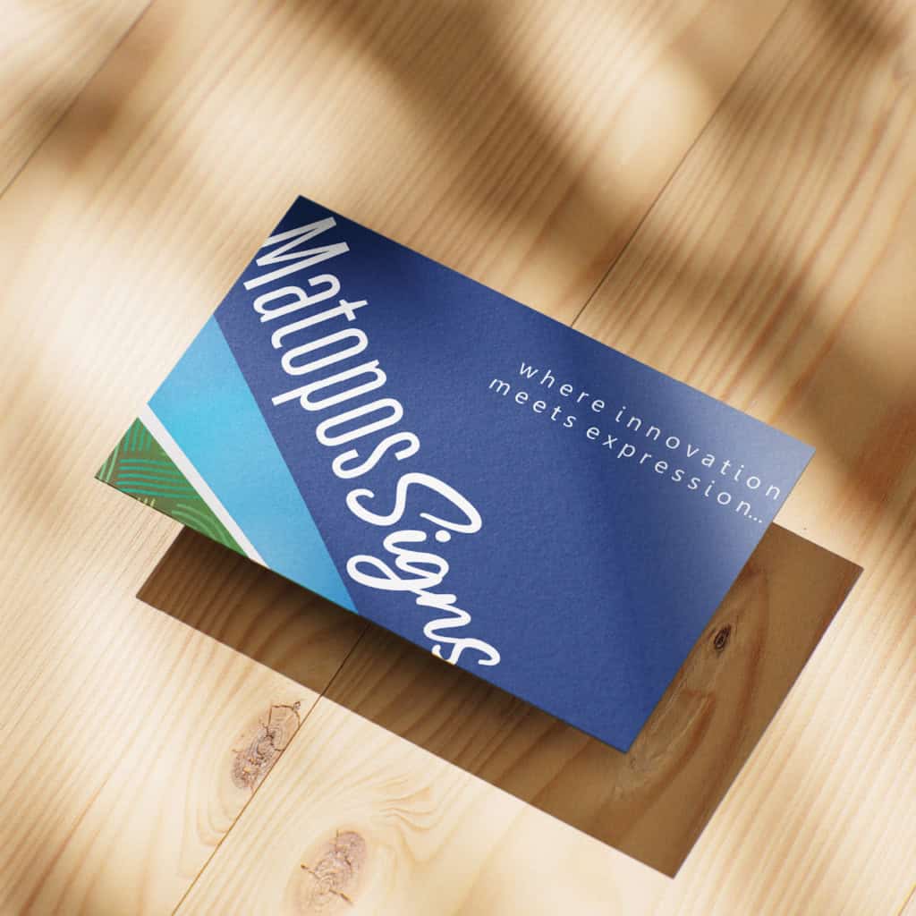 Business Cards – Matopos Signs