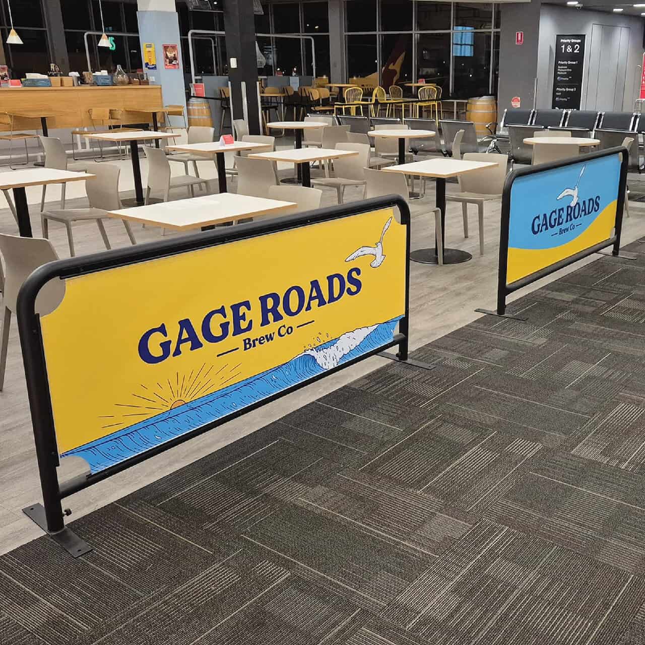 Café Barriers – Matopos Signs